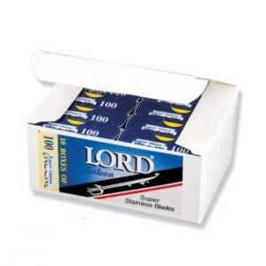 LORD Salon Super Stainless 1/2 Blade Razors, Pack of 1000 Blades