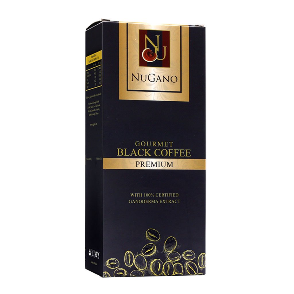 300 sachets Nugano Ganoderma Black Coffee with 100% certified Ganorderma Reshi Extract