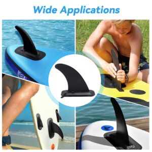 GEUNTECH Kayak Tracking Fin Detachable Watershed Board Fin for Kayak Canoe Boat Dinghy Accessories (1 Large Tracking fin)