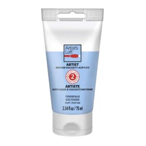 level 2 acrylic paint by artist's loft | 75 ml (powder blue)