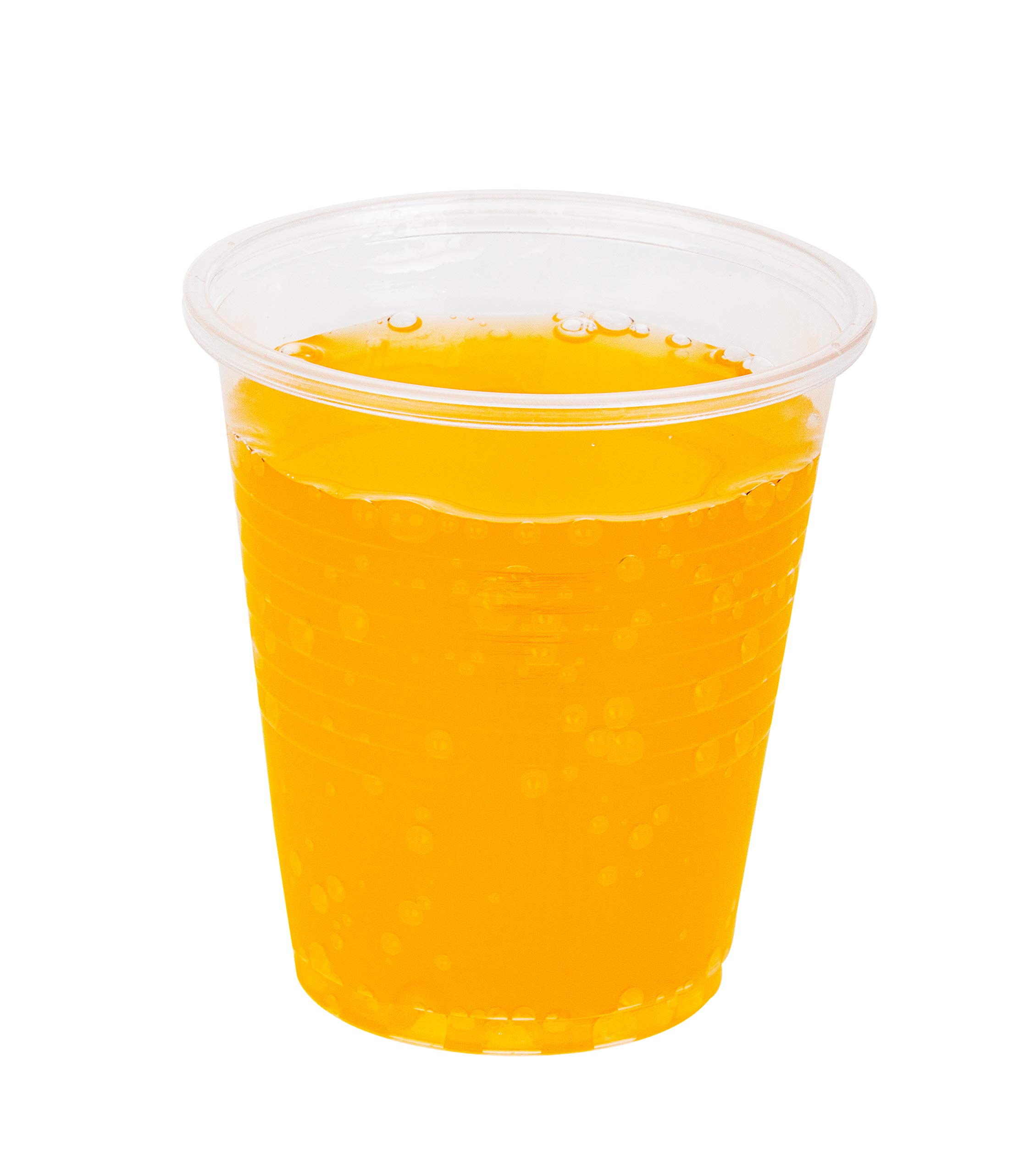 Plastic Drinking Cups - 3 Ounce Clear Disposable Cup - 100 Count