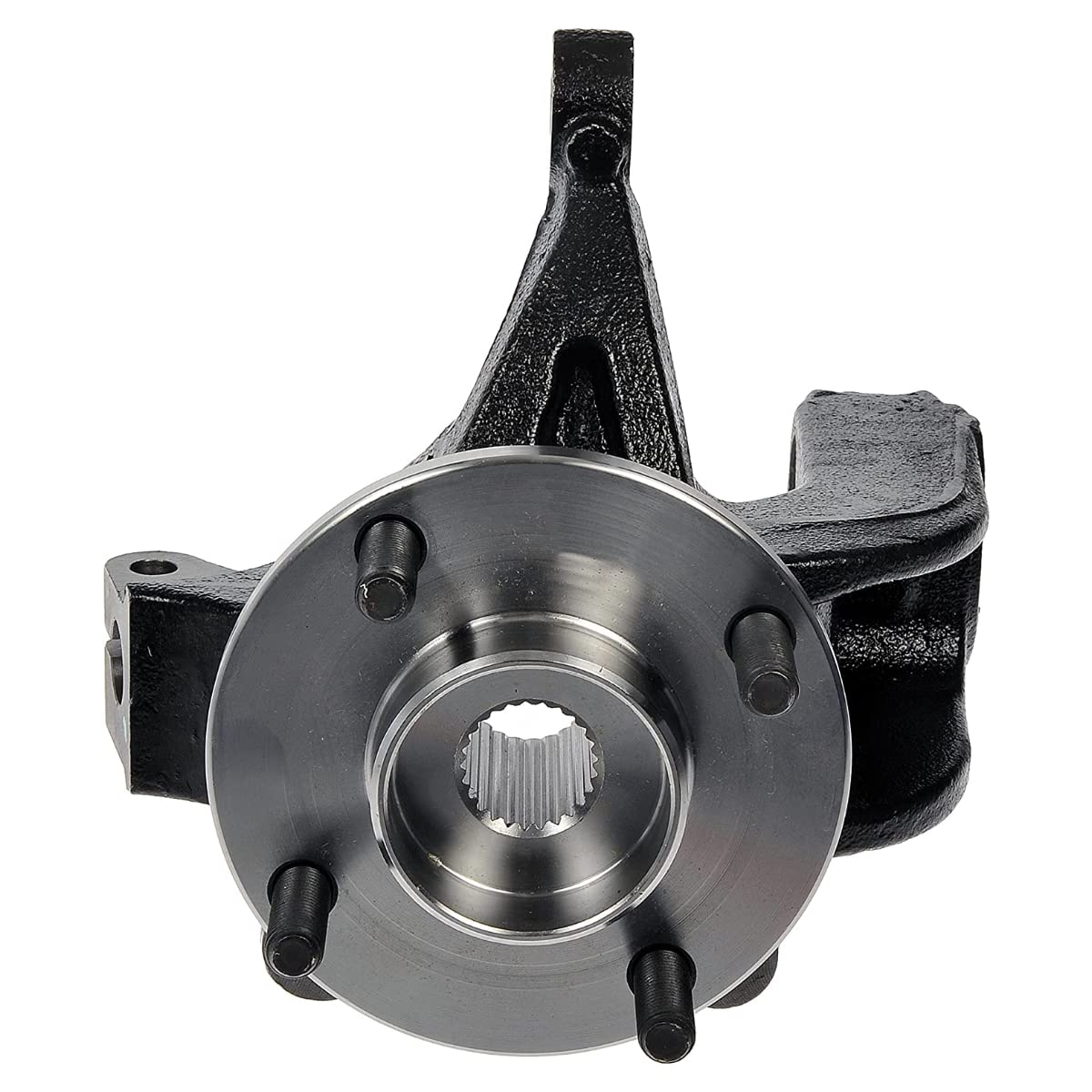 AutoShack Front Steering Knuckle & Wheel Bearing Hub Assembly 4 Lugs Passenger Side Replacement for 2006 2007 2008 2009 2010 2011 Ford Focus 2.0L 2.3L FWD KN798408