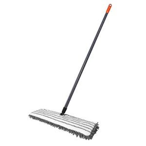 hdx giant 22 in. microfiber wet-dry flip mop