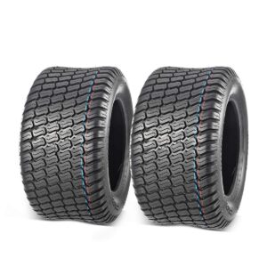 maxauto 2pcs 18x8.50-10 turf lawn mower tractor riding tire p332 4pr load range b