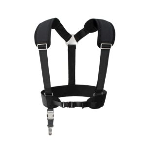 edou pressure washer wand belt support - adjustable two-shoulder strap harness for telescoping spray - ideal for 18-24 ft extension wand