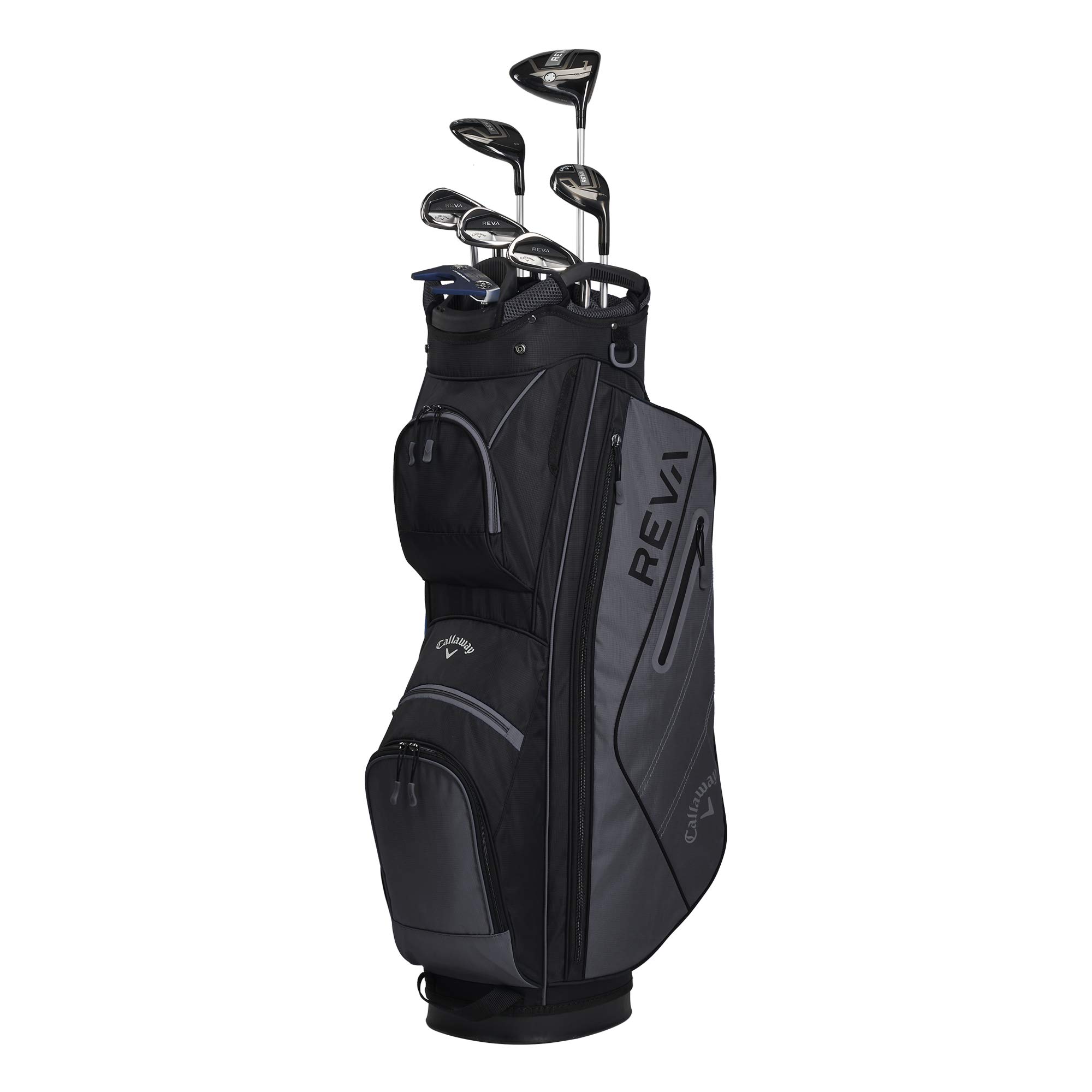 Callaway Women's REVA Complete Golf Set(Black, 8 Pieces (Regular), Left Hand)