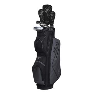 Callaway Women's REVA Complete Golf Set(Black, 8 Pieces (Regular), Left Hand)