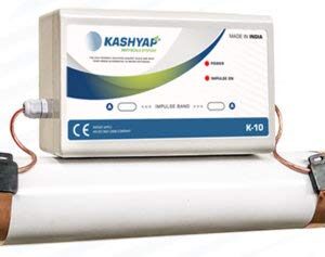 KASHYAP K10 Hard Water Mineral Descaler (2 inch pipes / 44 GPM) with water softener and clean water benefits