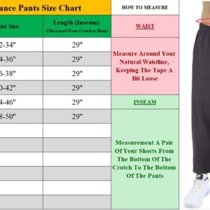 DARESAY 3 Pack: Men’s Athletic Pants with Pockets, Mens Sweatpants, Workout Pants for Men with Pockets (Up to 3XL)