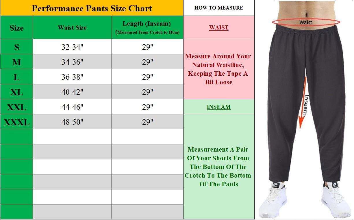 DARESAY 3 Pack: Men’s Athletic Pants with Pockets, Mens Sweatpants, Workout Pants for Men with Pockets (Up to 3XL)