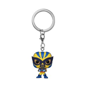 funko pop! keychain: marvel luchadores - wolverine