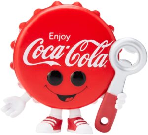 funko coca-cola bottle cap coke bottle cap - collectible vinyl figure - gift idea - official merchandise - for kids & adults - model figure for collectors and display