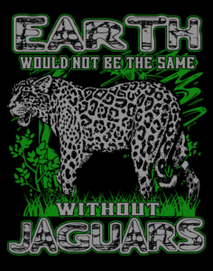 earth would not be the same without jaguars quote - science classroom wall print