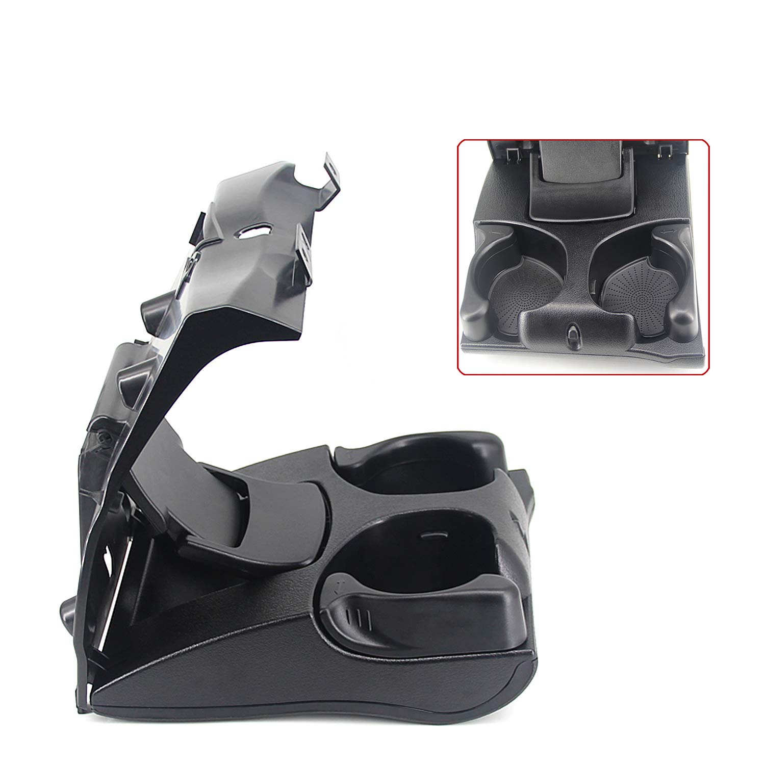 USTAR Black Dashboard Cup Holder Fit for Dodge Ram 1500 2500 3500 1998-2001 5FR421AZ 5FR421AZAE