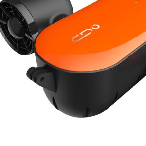 GENEINNO S2, Underwater Scooter Dual Propellers with Compatible with GoPro, Orange, 504 * 148 * 270 mm