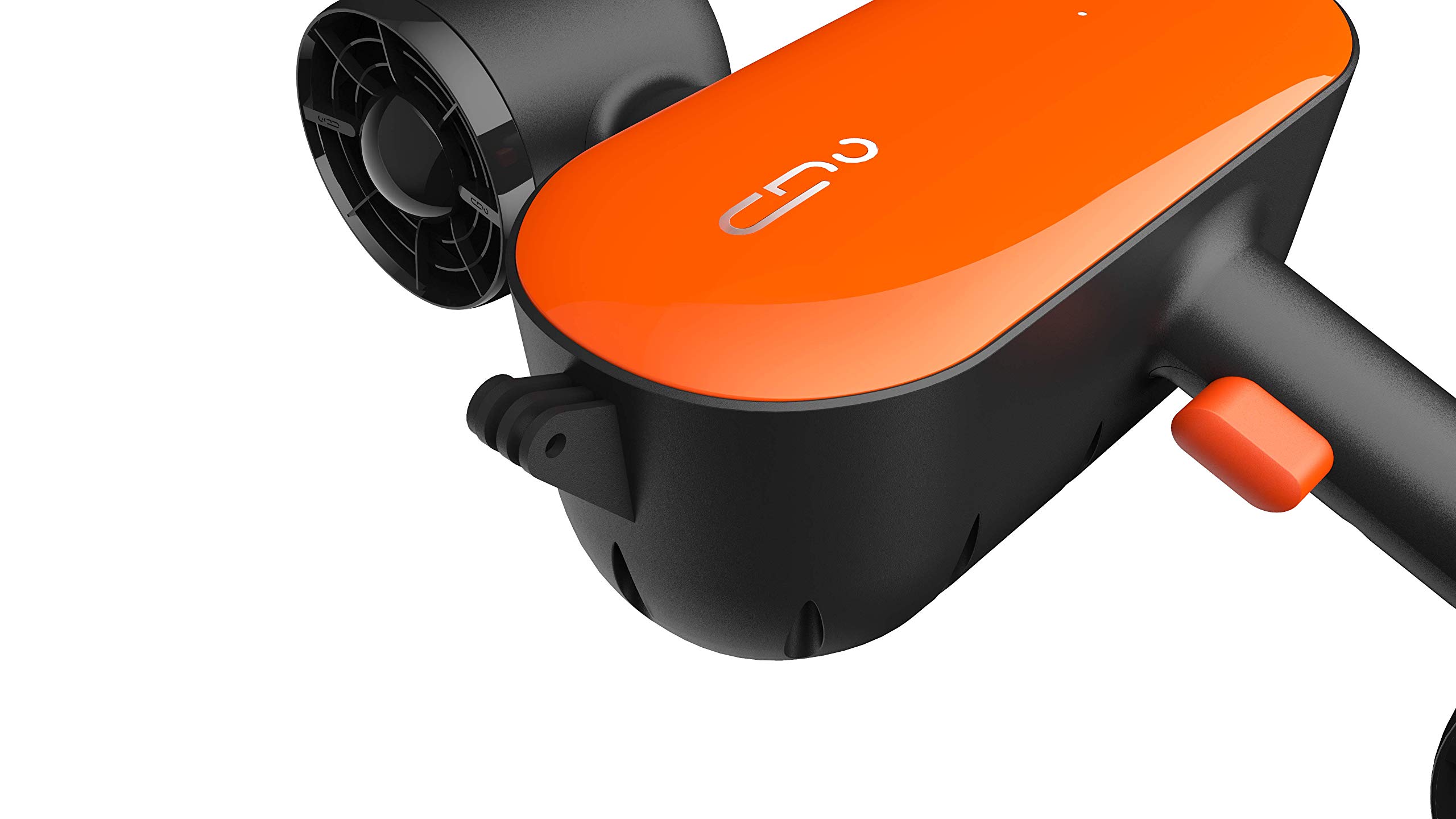 GENEINNO S2, Underwater Scooter Dual Propellers with Compatible with GoPro, Orange, 504 * 148 * 270 mm