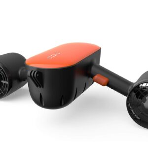 GENEINNO S2, Underwater Scooter Dual Propellers with Compatible with GoPro, Orange, 504 * 148 * 270 mm