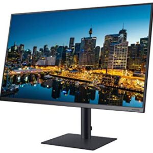 Samsung TU872 Series 32-Inch Viewfinity 4K UHD (3840x2160) Computer Monitor, Thunderbolt 3 Daisy Chain, HDMI, Display Port, Height Adjustable Stand, 3 Yr WRNTY (LF32TU872VNXGO)