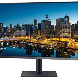 Samsung TU872 Series 32-Inch Viewfinity 4K UHD (3840x2160) Computer Monitor, Thunderbolt 3 Daisy Chain, HDMI, Display Port, Height Adjustable Stand, 3 Yr WRNTY (LF32TU872VNXGO)