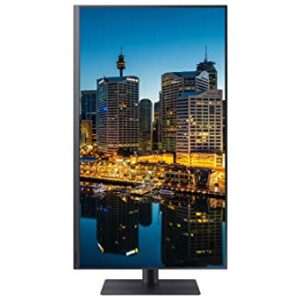 Samsung TU872 Series 32-Inch Viewfinity 4K UHD (3840x2160) Computer Monitor, Thunderbolt 3 Daisy Chain, HDMI, Display Port, Height Adjustable Stand, 3 Yr WRNTY (LF32TU872VNXGO)