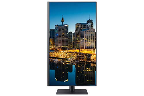 Samsung TU872 Series 32-Inch Viewfinity 4K UHD (3840x2160) Computer Monitor, Thunderbolt 3 Daisy Chain, HDMI, Display Port, Height Adjustable Stand, 3 Yr WRNTY (LF32TU872VNXGO)