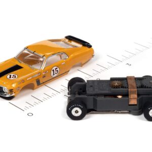 Auto World SC357-2 Thunderjet Pamelli Jones 1970 Ford Mustang HO Scale Slot Car