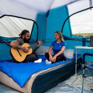 NTK Flash 8 Sleeps up to 8 Person 13.1 by 8.9 FT Outdoor Instant Cabin Family Camping Tent 100% Waterproof 2500mm