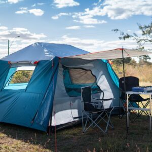 NTK Flash 8 Sleeps up to 8 Person 13.1 by 8.9 FT Outdoor Instant Cabin Family Camping Tent 100% Waterproof 2500mm