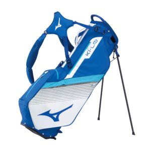 mizuno 2021 k1-l0 stand bag, staff,blue and white