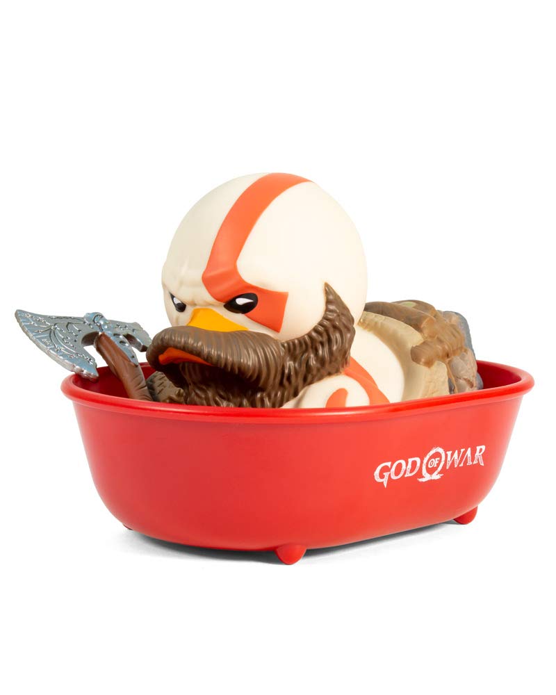 TUBBZ God of War Kratos Collectible Duck Vinyl Figure – Official God of War Merchandise – PC & Video Games