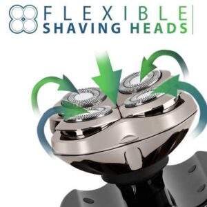 Buy a Skull Shaver Pitbull Silver PRO Along with 3 Head Replacement Blade