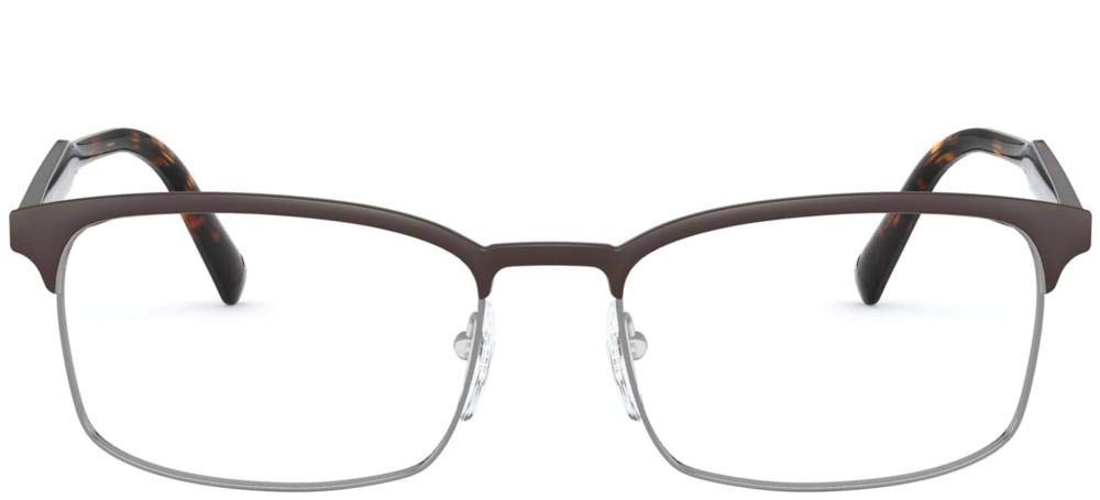 Eyeglasses Prada PR 54 WV 03G1O1 Matte Brown/Gunmetal