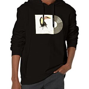 A | X ARMANI EXCHANGE Men's National Geographic Limited Edition Hoodie Sweatshirt, Black Toucan, Large