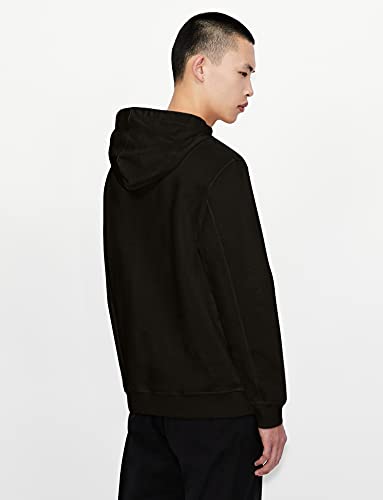 A | X ARMANI EXCHANGE Men's National Geographic Limited Edition Hoodie Sweatshirt, Black Toucan, Large