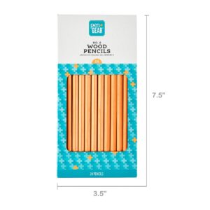 Pen+Gear No. 2 Wood Pencils 24 Count, School and Office (96 Count)