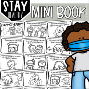 social distancing at school mini book activity