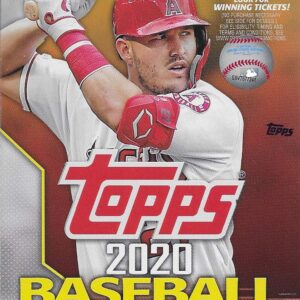 2020 Topps Baseball Series #2 Unopened Blaster Box of Packs with 99 Cards Including One EXCLUSIVE Medallion COIN Card