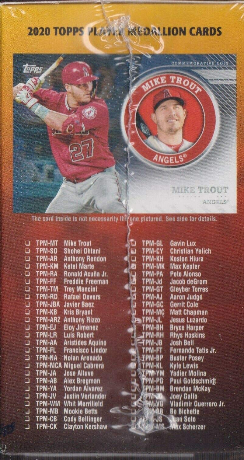 2020 Topps Baseball Series #2 Unopened Blaster Box of Packs with 99 Cards Including One EXCLUSIVE Medallion COIN Card