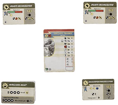 Modiphius Fallout - Wasteland Warfare - Enclave Wave Card Exp. Pack