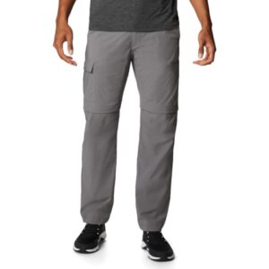 Columbia Men's Newton Ridge Convertible Pant, City Grey, 38