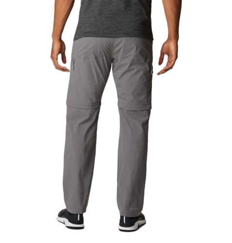 Columbia Men's Newton Ridge Convertible Pant, City Grey, 38