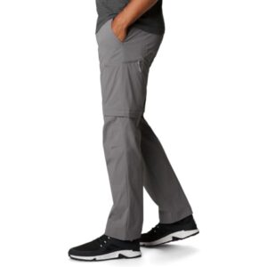 Columbia Men's Newton Ridge Convertible Pant, City Grey, 38