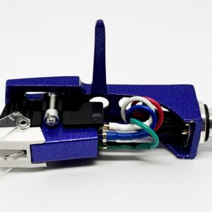 MagLite Blue Headshell with Cartridge, Stylus, and Mounting Bolts for Technics Turntables