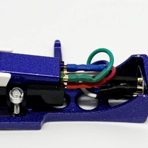 MagLite Blue Headshell with Cartridge, Stylus, and Mounting Bolts for Technics Turntables