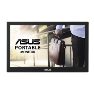 ASUS Mb169b+ 15.6-Inch Led Monitor, Black/Silver