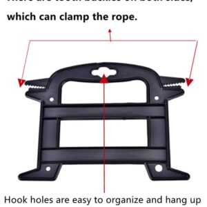 XILEWHZF Line Winder Rope Organizer - Line Winder Rope and Paracord Holder Cord Organizer, Organizer Rope Spooler Accessory Tool Prevent from Knots Recoils and Kinks (6 Pcs)