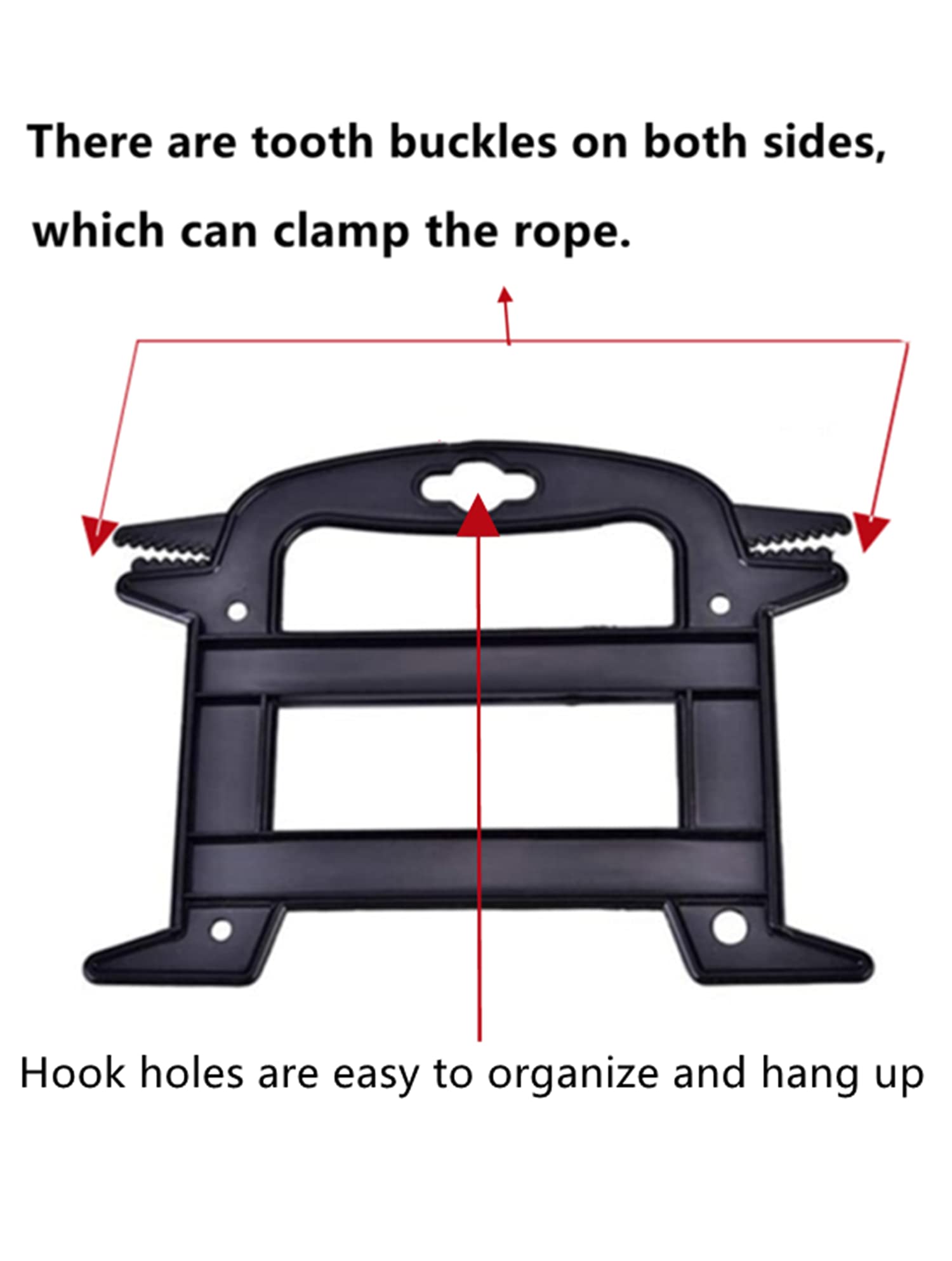 XILEWHZF Line Winder Rope Organizer - Line Winder Rope and Paracord Holder Cord Organizer, Organizer Rope Spooler Accessory Tool Prevent from Knots Recoils and Kinks (6 Pcs)