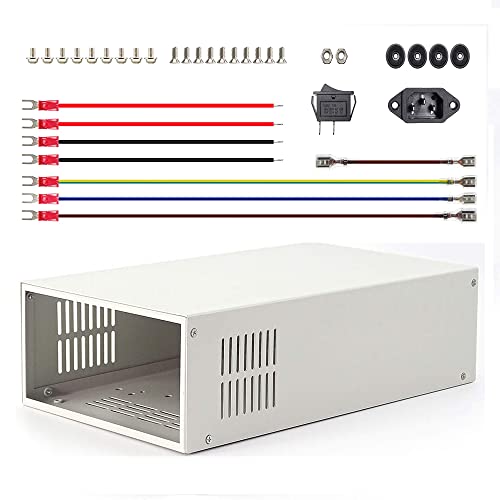 Digital Power Supply case S12A Suitable for RD6012W and AC-DC Switch Power Supply, Accessory-Metal Case