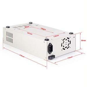 Digital Power Supply case S12A Suitable for RD6012W and AC-DC Switch Power Supply, Accessory-Metal Case