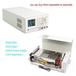 Digital Power Supply case S12A Suitable for RD6012W and AC-DC Switch Power Supply, Accessory-Metal Case